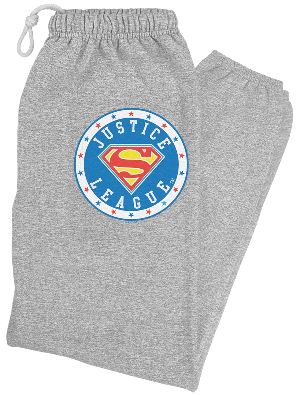 Justice League Superman Athletic Logo Unisex Jogger Sweatpants for Men ...
