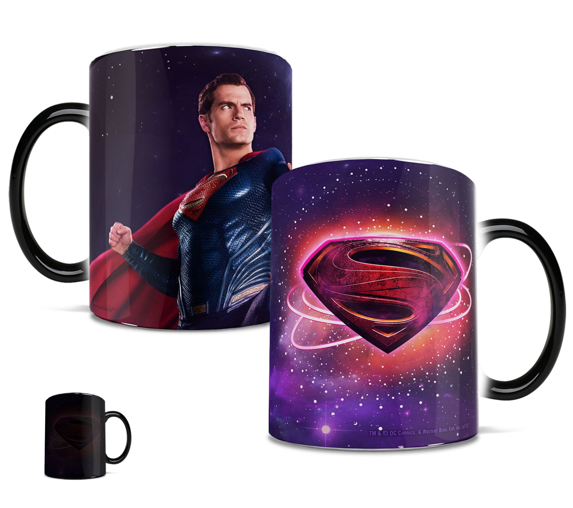 Justice League (Superman Logo) Morphing Mugs® Heat-Sensitive Mug ...
