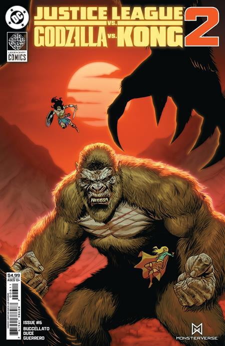 Justice League Vs Godzilla Vs Kong 2 #6 (of 7) Cvr A Christian Duce DC ...