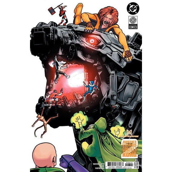 Justice League Vs Godzilla Vs Kong 2 #6 (of 7) Cvr D Kevin Maguire Card ...