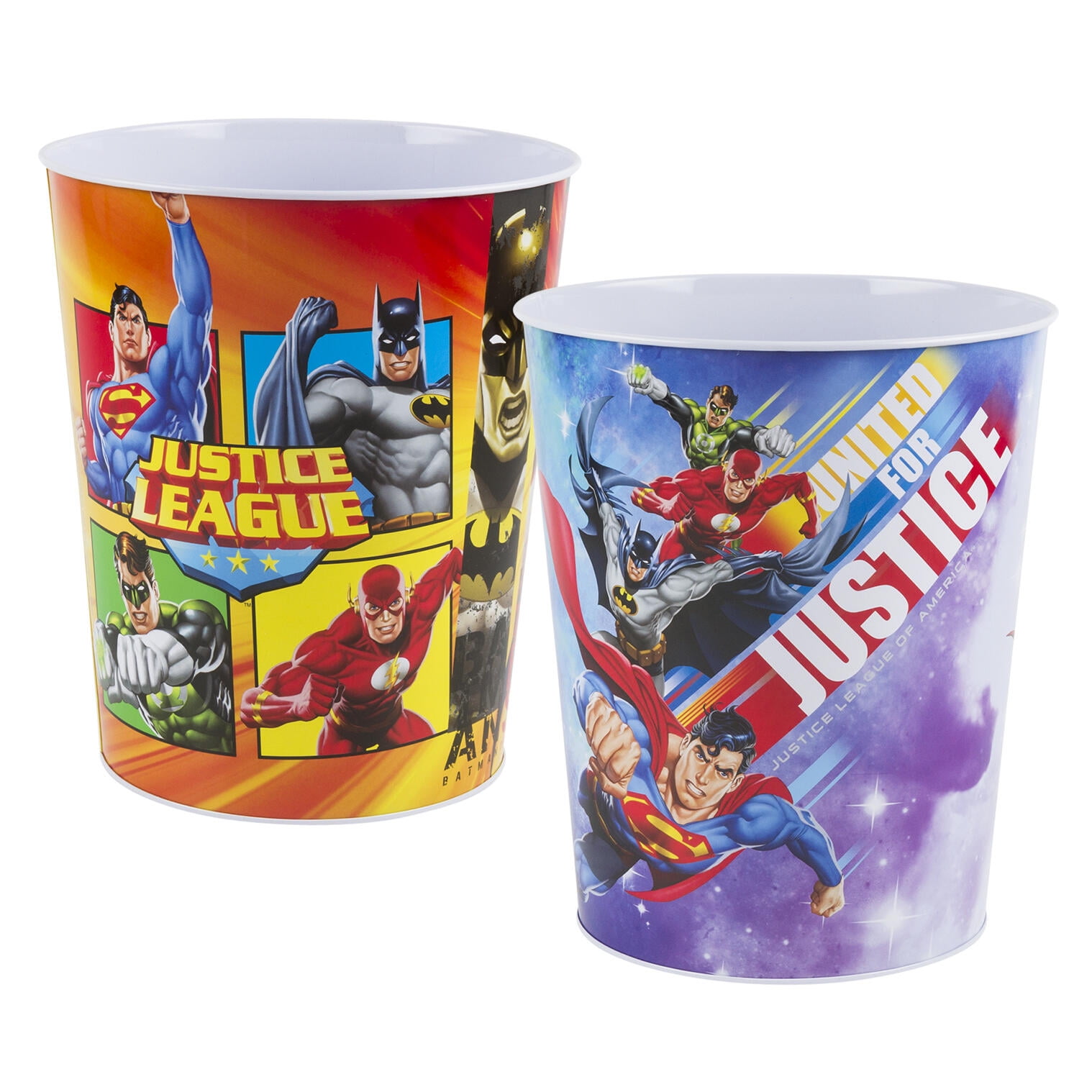 Justice League Waste Bin Trash Can for Kids - Walmart.com