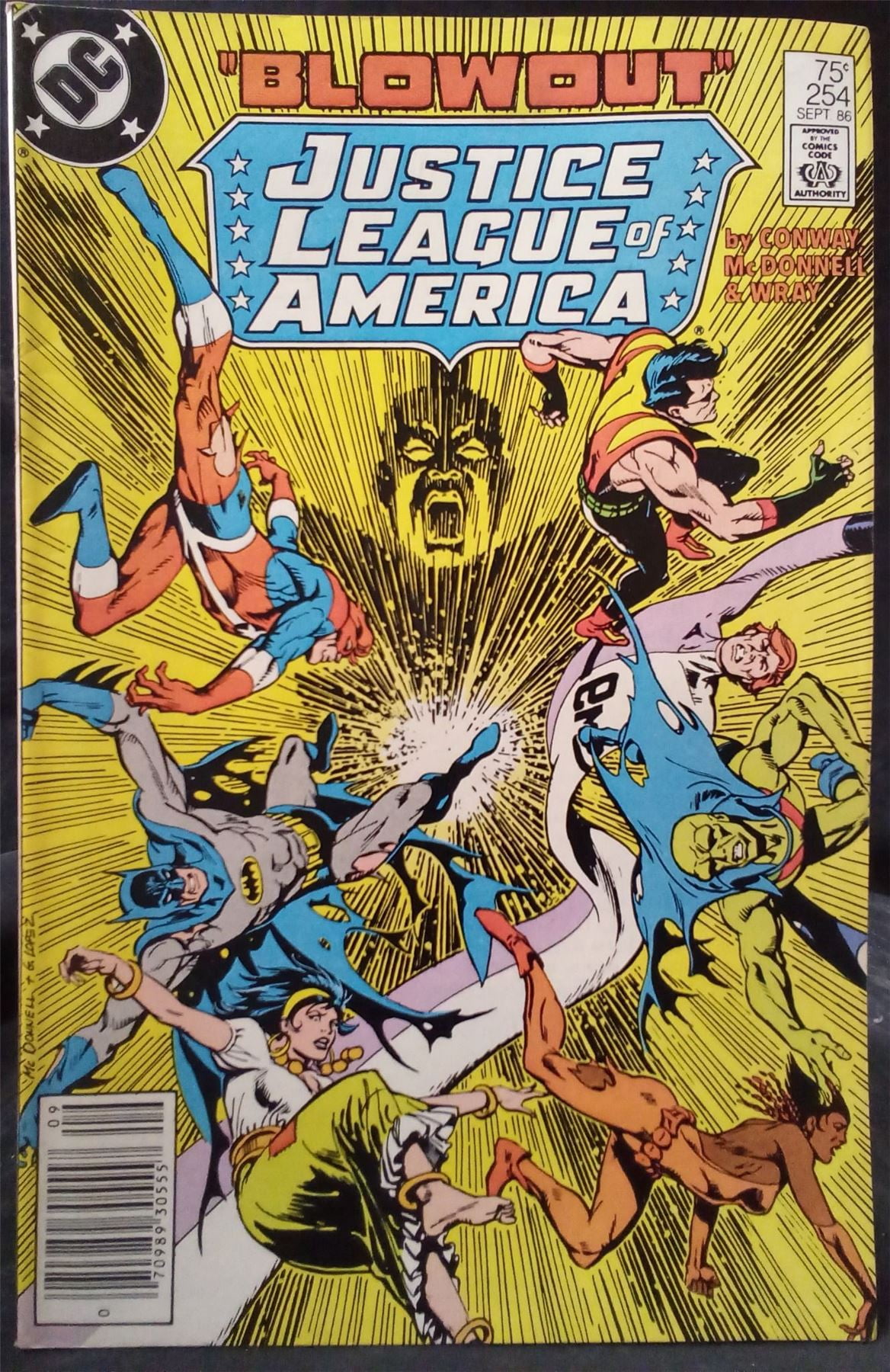 Pre-Owned Justice League of America #254 1986 DC Comics Comic Book ...