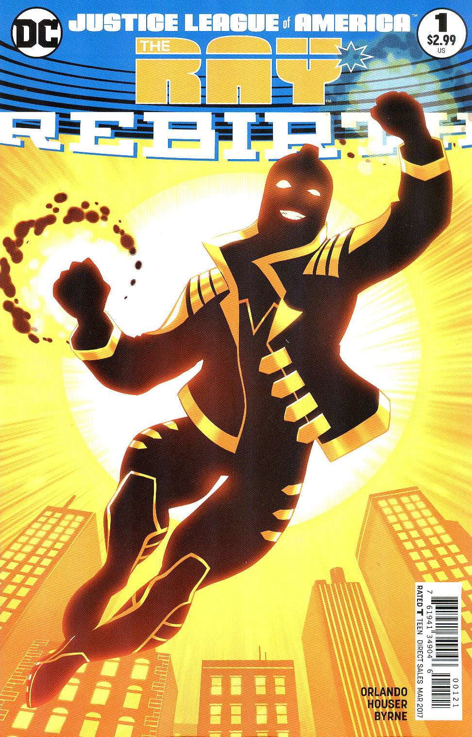 Justice League of America: The Ray-Rebirth #1A VF ; DC Comic Book ...