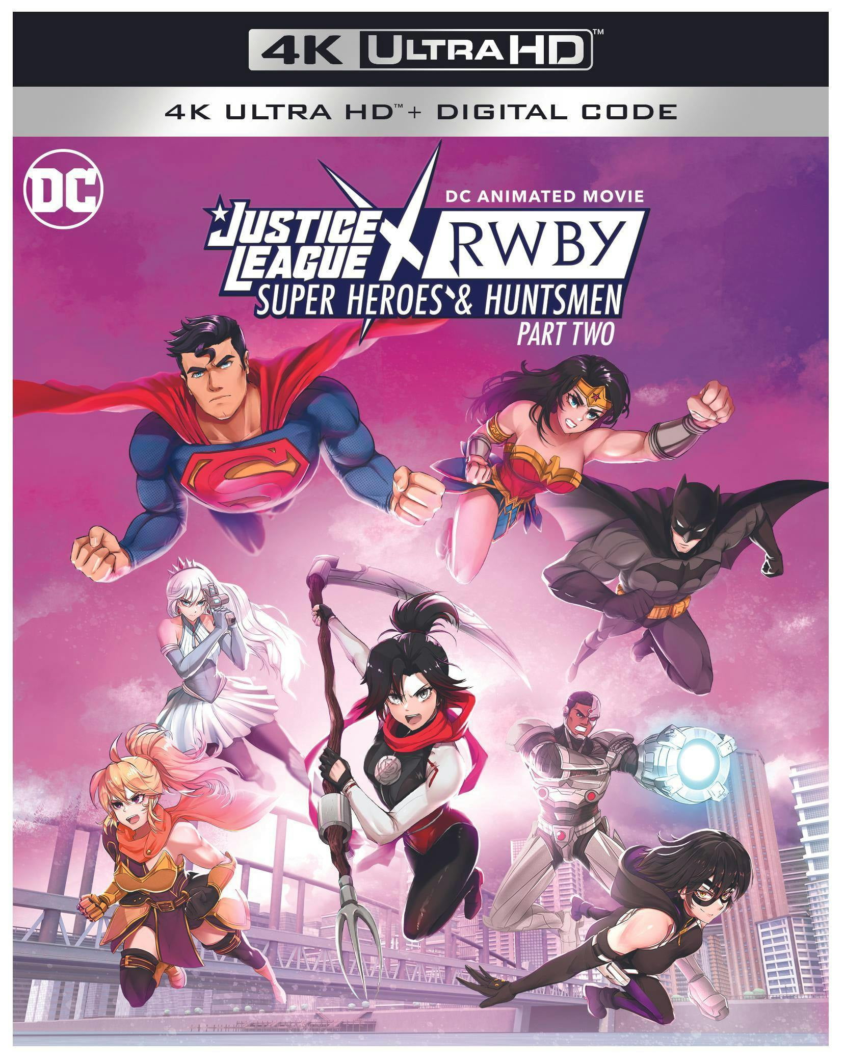 Justice League x RWBY: Super Heroes and Huntsmen Part Two (4K Ultra HD ...