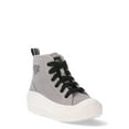 Justice Little Girl & Big Girl High Top Sneakers - Walmart.com