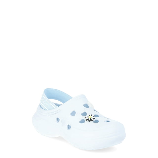 Justice Little Girls and Big Girls Clogs with Charms - Walmart.com