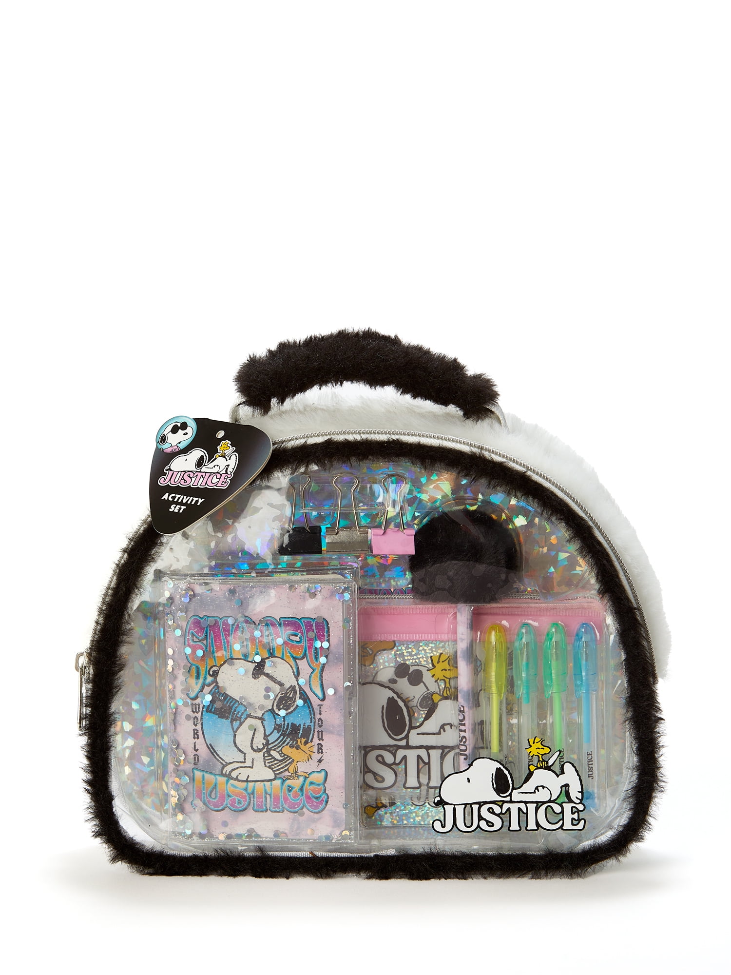 Justice Snoopy Girls 12-Piece Stationery Set - Walmart.com