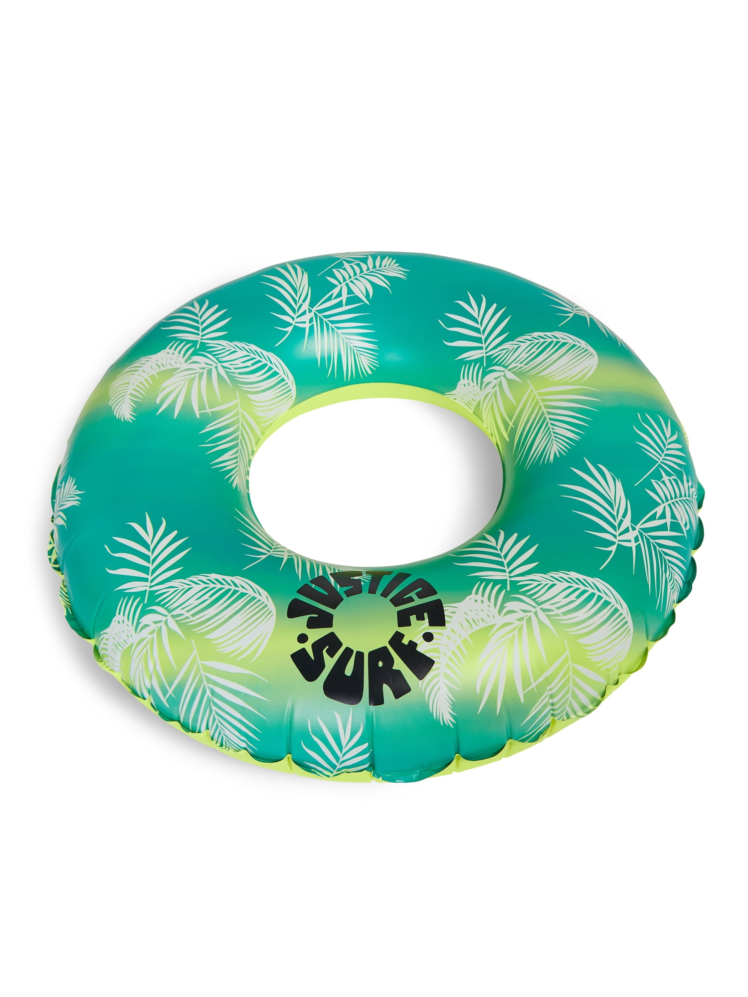 Justice Tube Pool Float with Grab Handles, Green, Age Group for Kids 6 ...