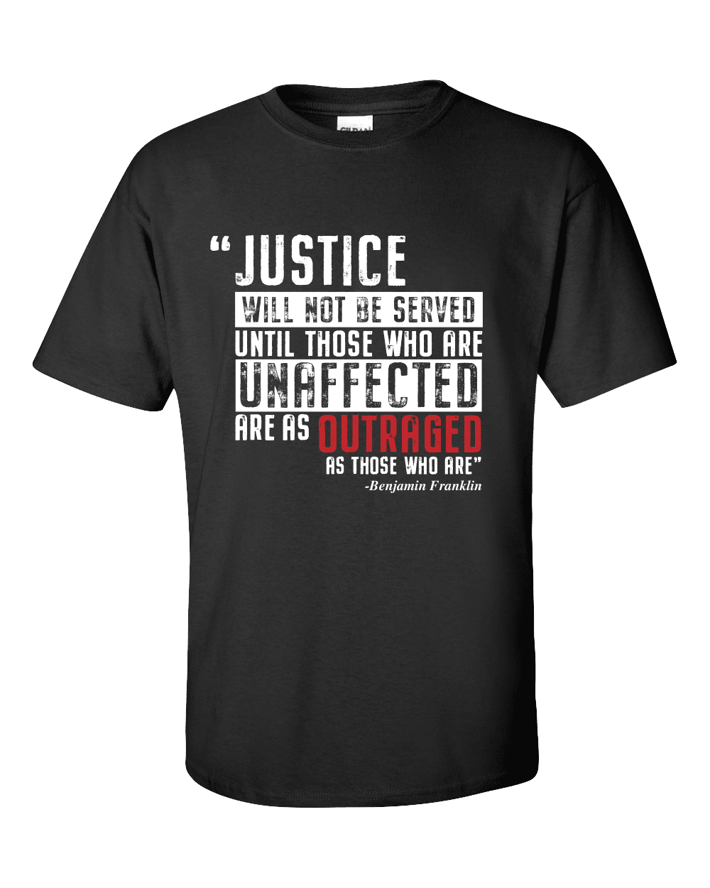 Justice Wil Not Be Served Until Those Unaffected Are Equally As ...
