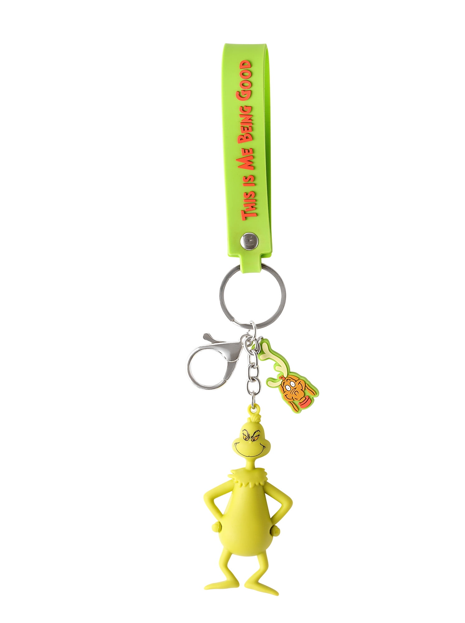 Justice X Grinch Grinch PVC Keychain - Walmart.com