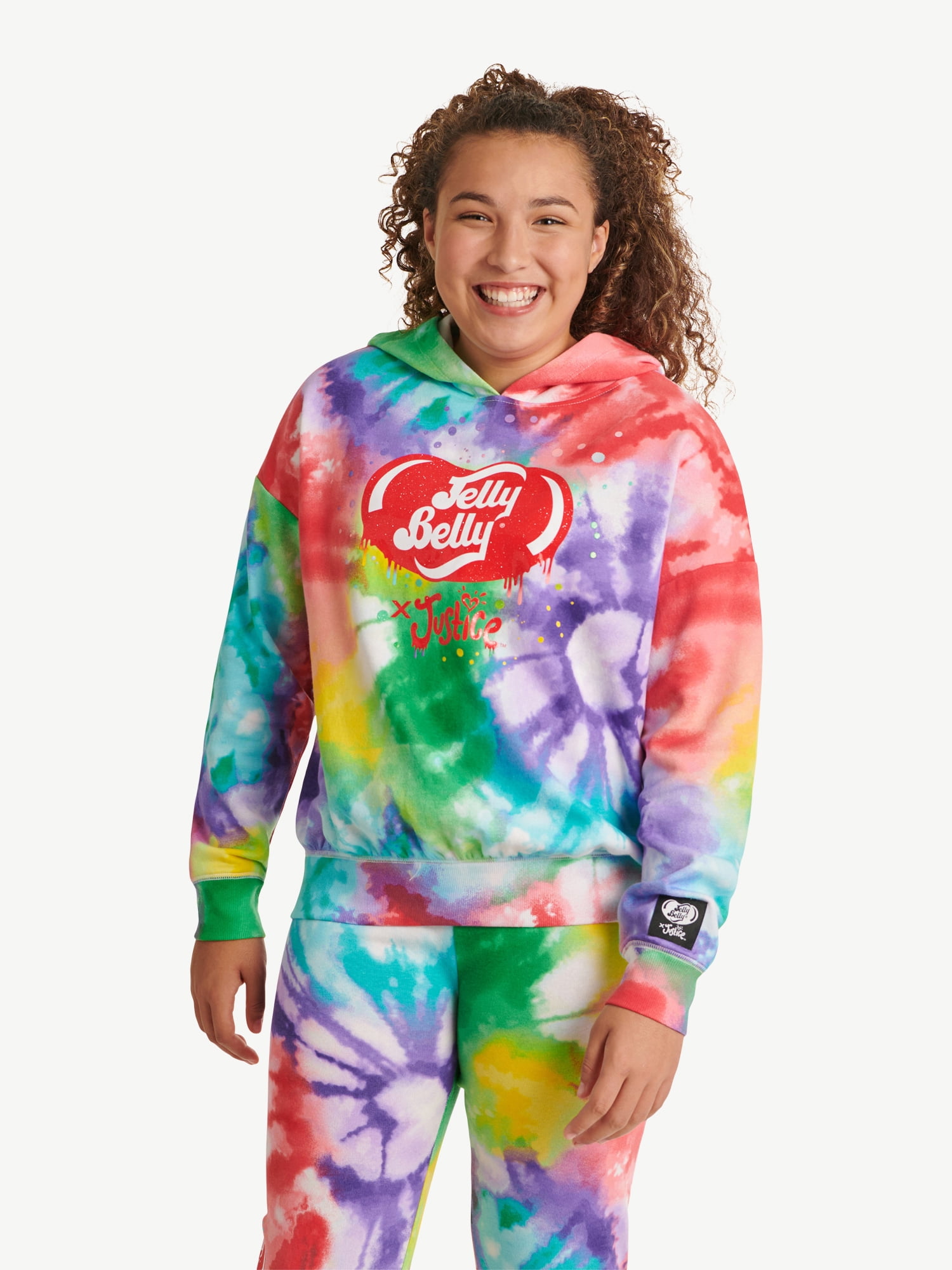 Justice X Jelly Belly Girls Sweet Fleece Hoodie Sizes Xs Xlp