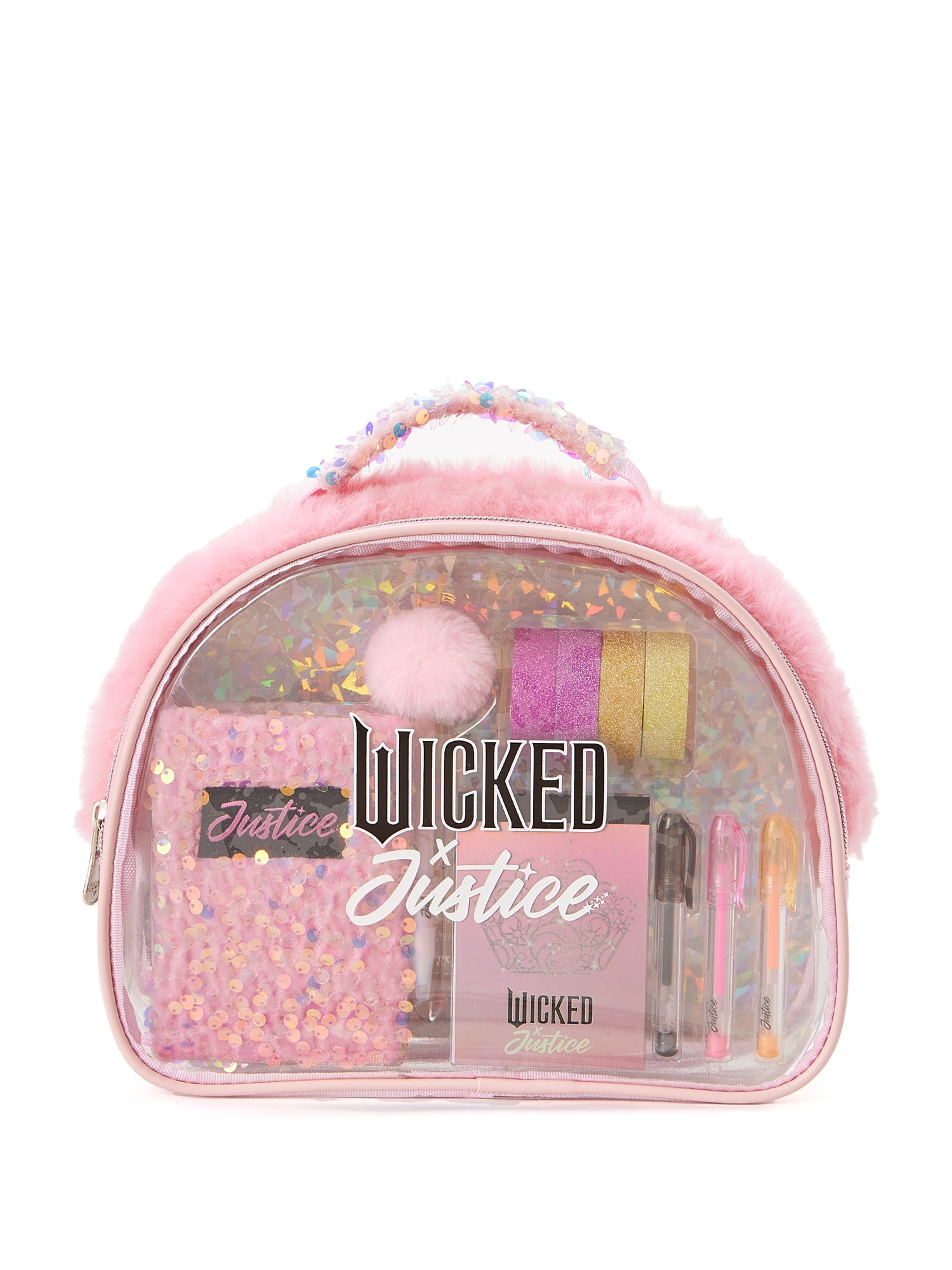 Justice x Wicked Girls 11-Piece Stationary Set, Pink - Walmart.com