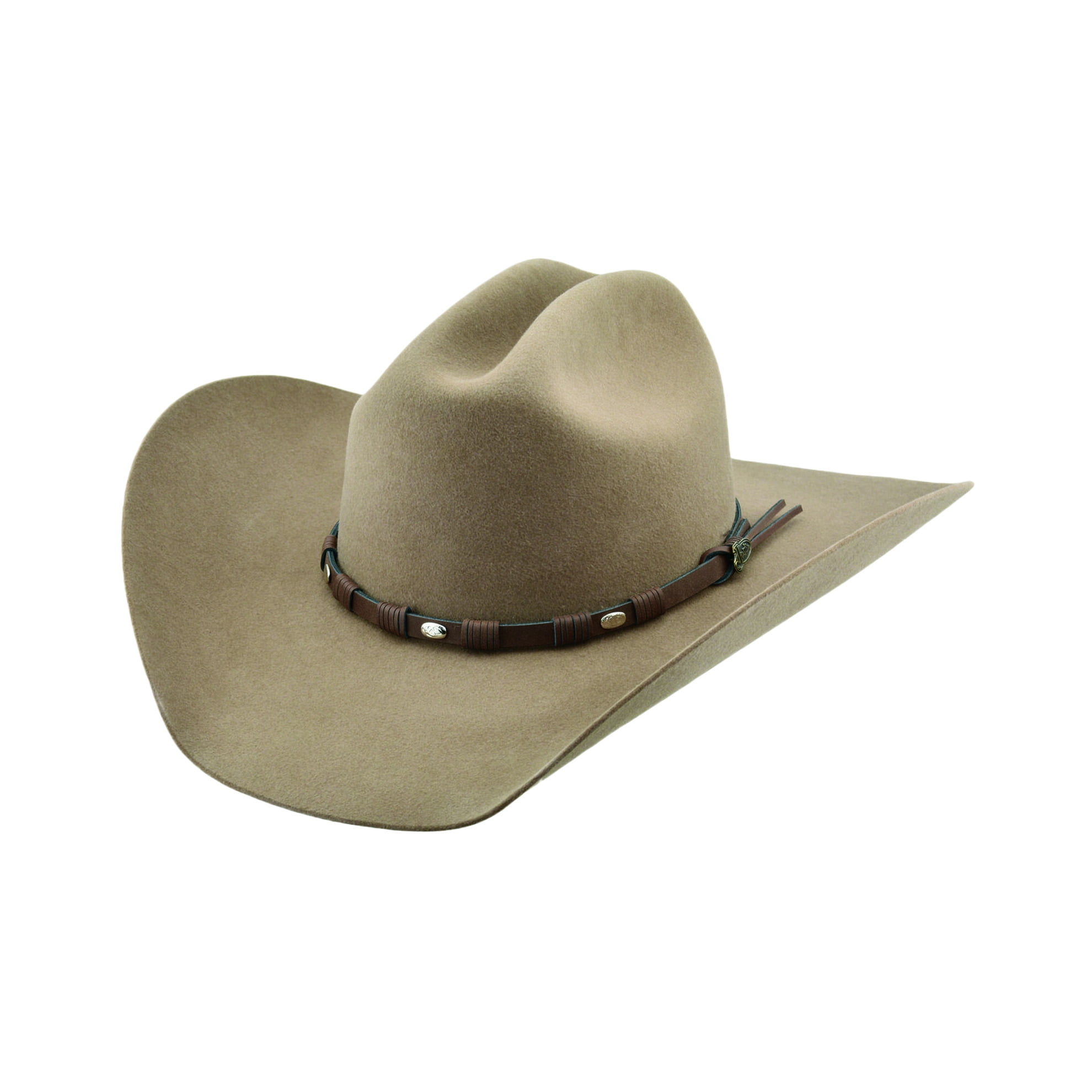 Justin Bent Rail 6X Townes Fawn Felt Cowboy Hat JF0657TOWN44-FWN ...