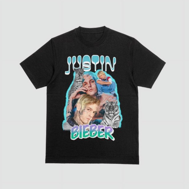 Justin Bieber, Aaron Carter tribute, rest in peace, meme shirt ...