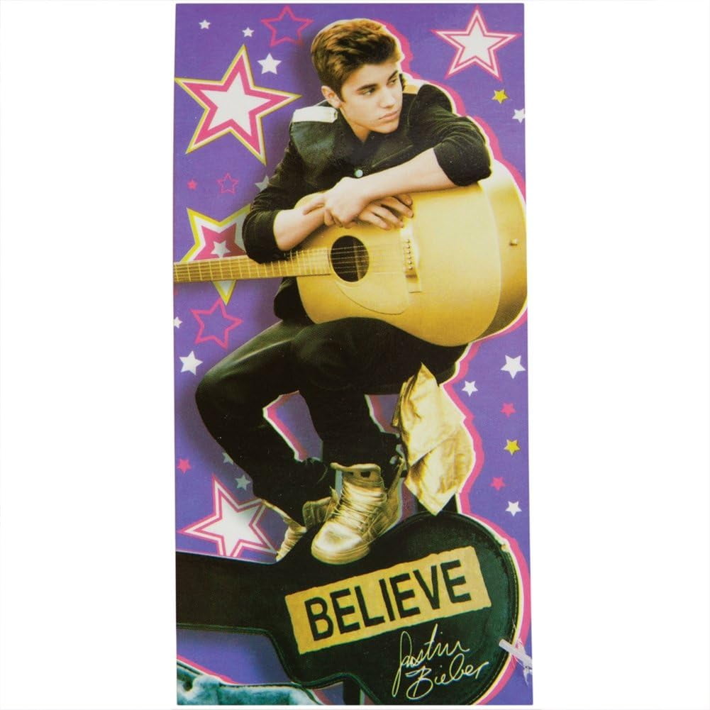 Justin Bieber Believe Beach Towel Brand New 30" x 60" - Walmart.com