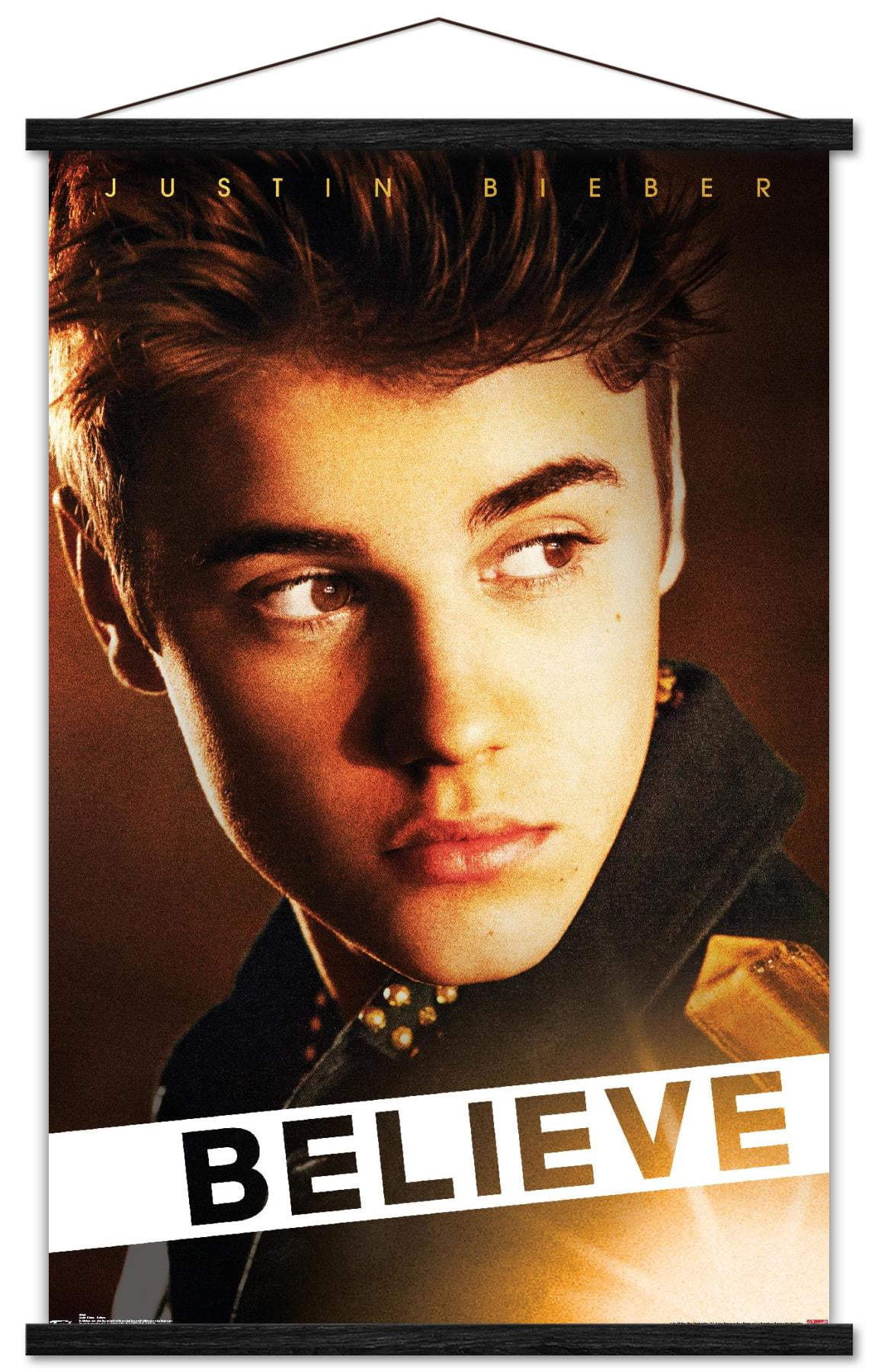 Justin Bieber - Believe Wall Poster with Wooden Magnetic Frame, 22.375 ...
