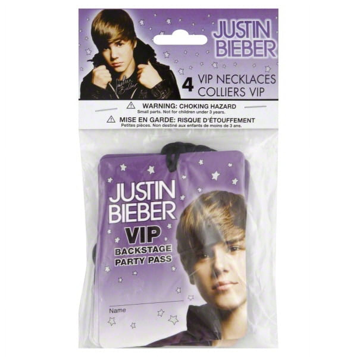 Justin Bieber VIP Necklaces / Favors (4ct) - Walmart.com