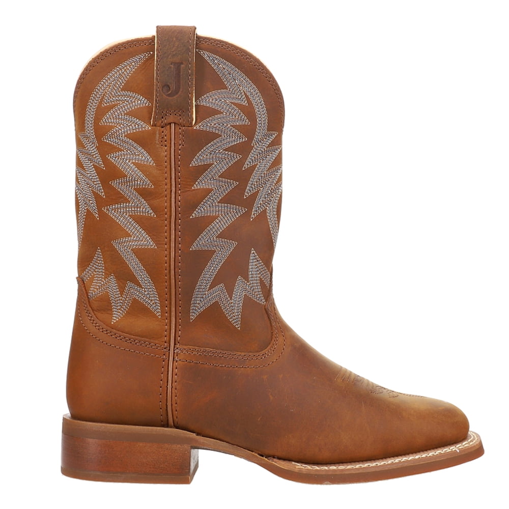 Justin Men's War Dog Frontier Performance Western Boot Broad Square Toe ...