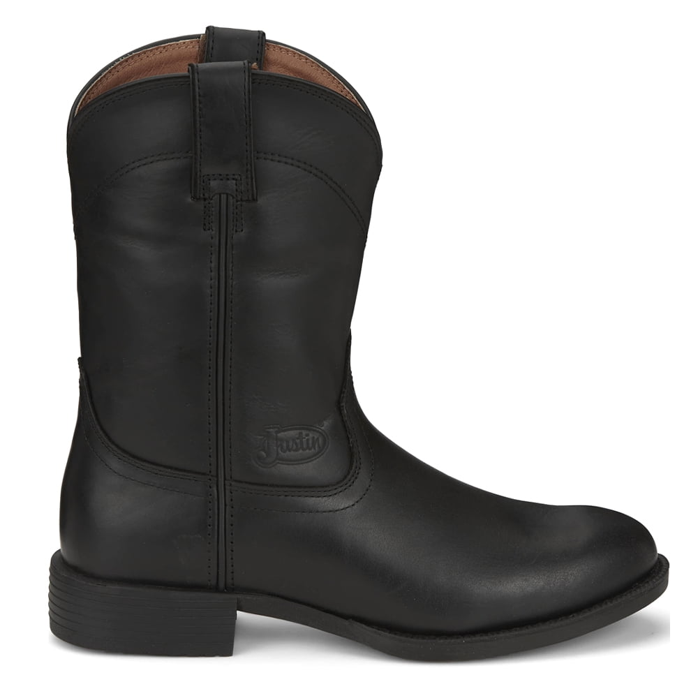Justin Boots Mens Kilgore Round Toe Roper Mid Calf Boots - Walmart.com
