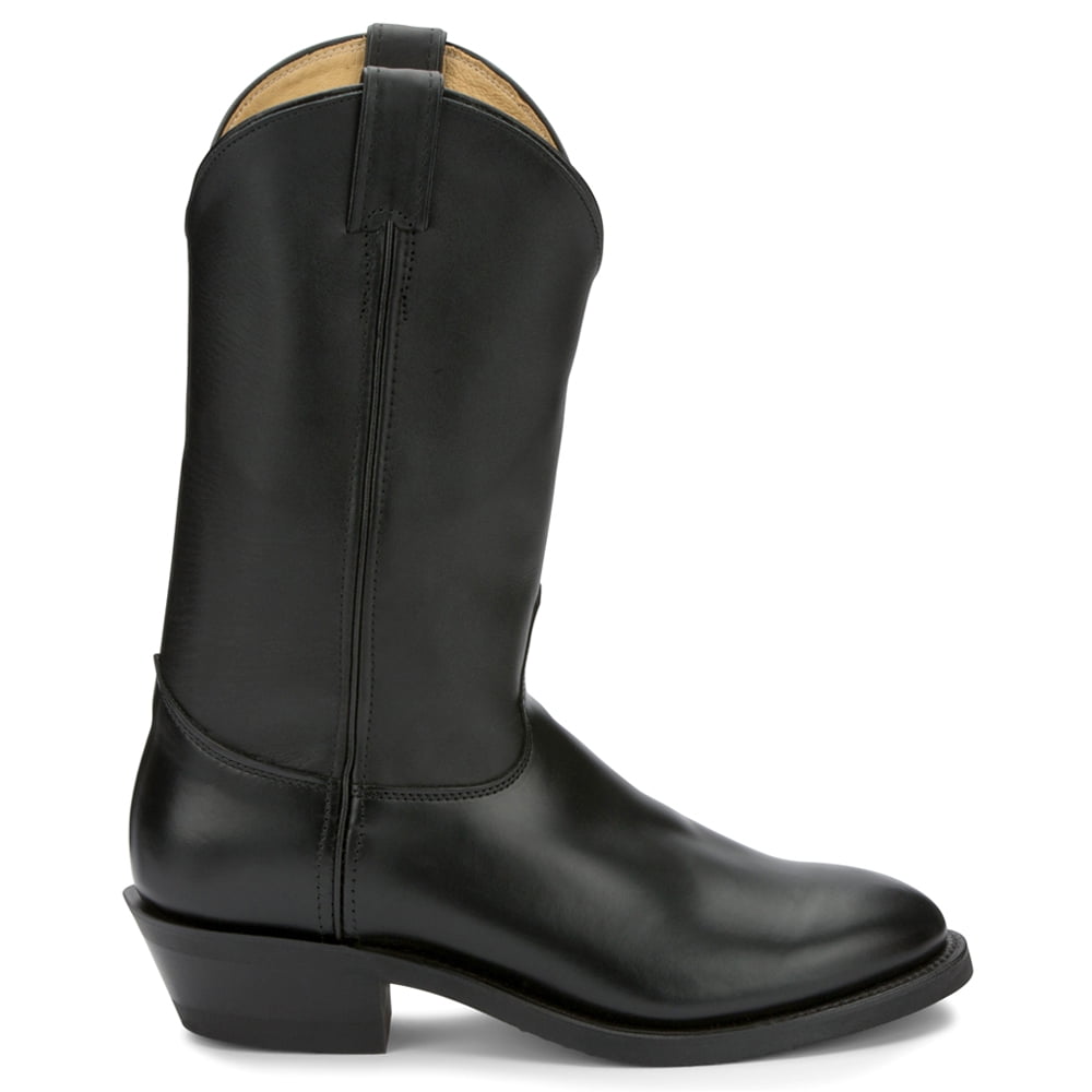 Justin Boots Mens Tobias Round Toe Cowboy Mid Calf Boots - Walmart.com