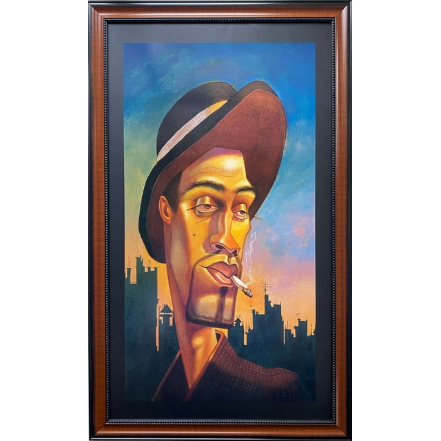 Justin Bua "Como No" Custom FRAMED African American Street Graffiti ART ...