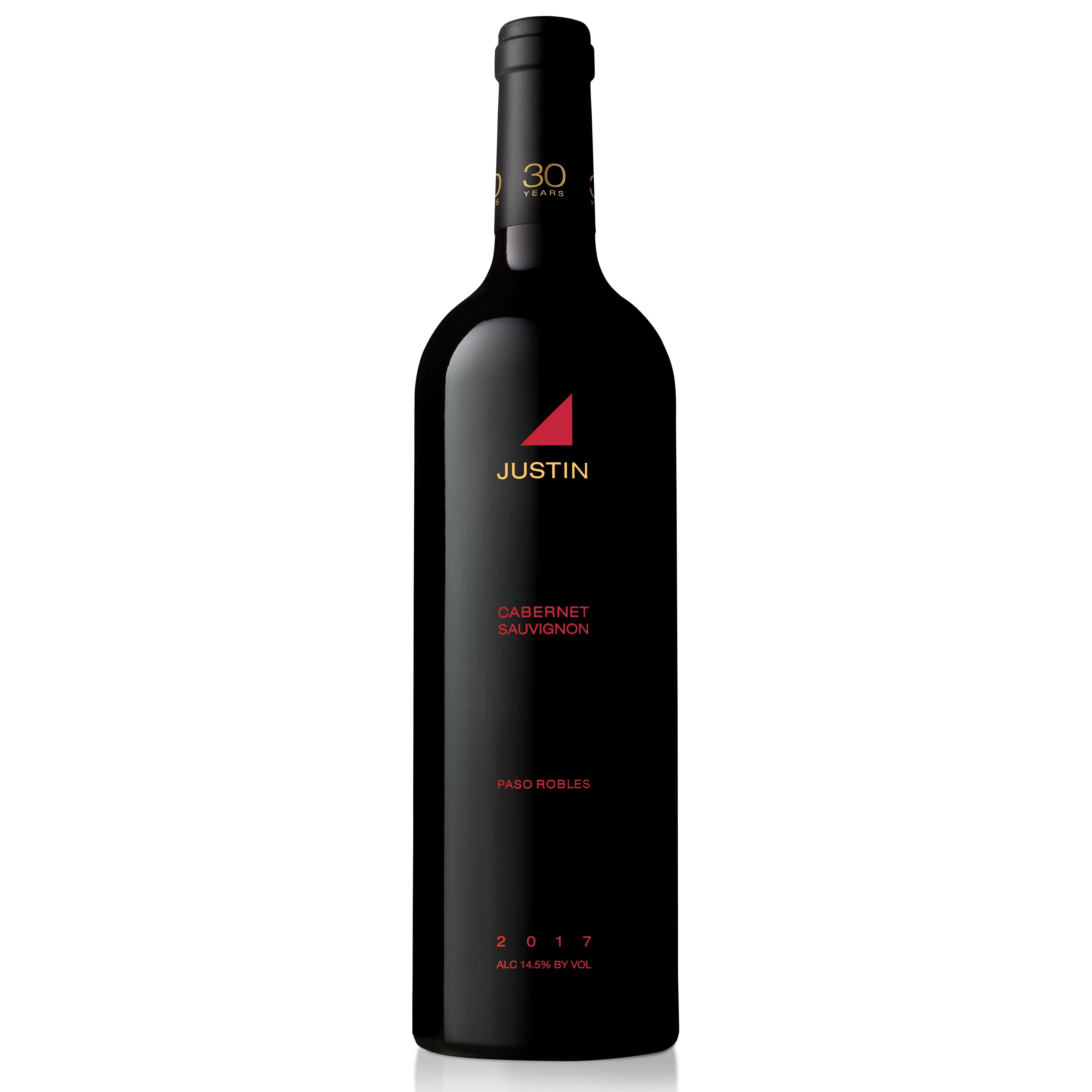 Justin Cabernet Sauvignon California Red Wine, 750 ml Bottle, 15% ABV ...