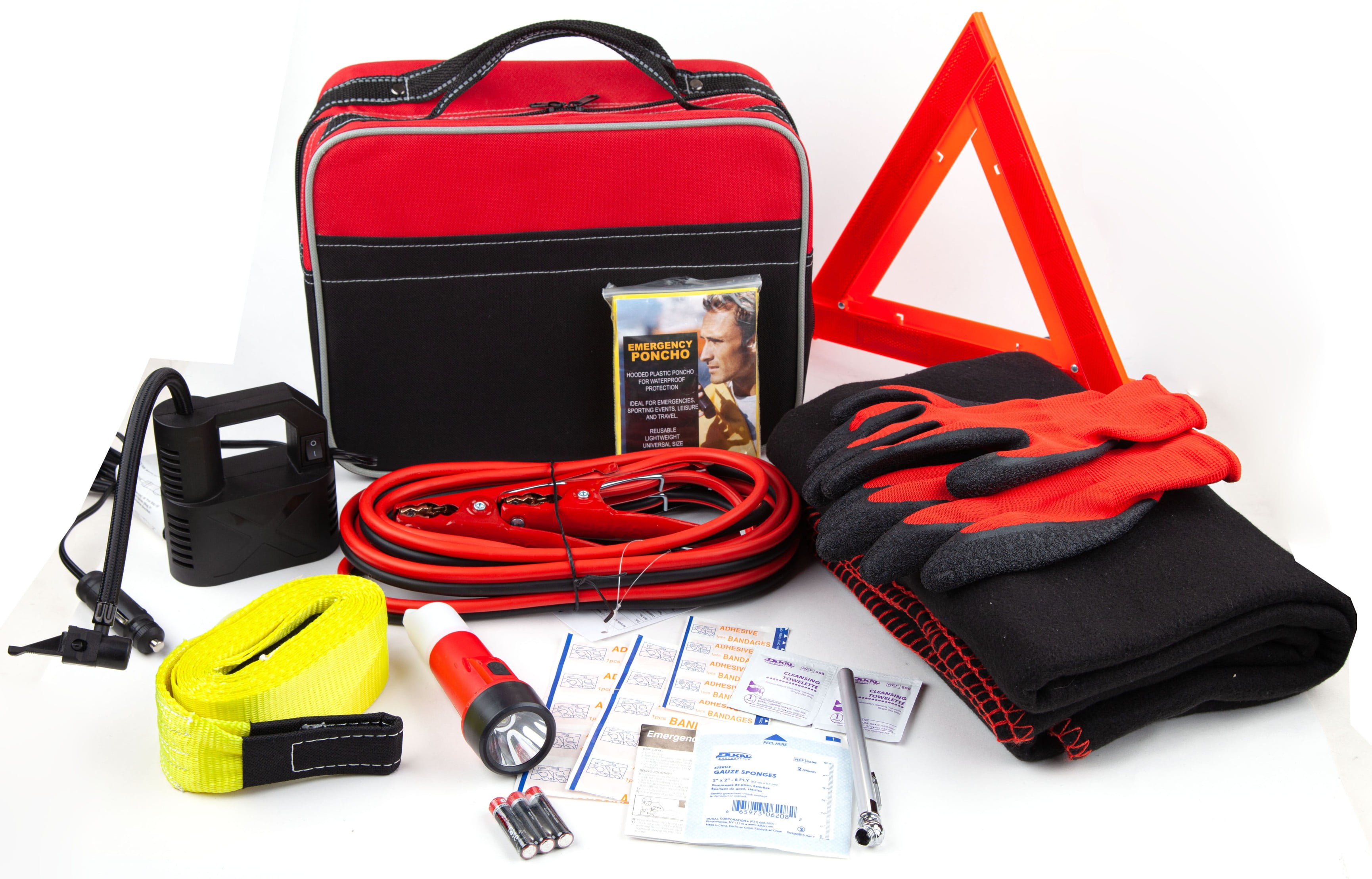 Free Shipping! Justin Case SUV Roadside Emergency Car Kit with Compact ...