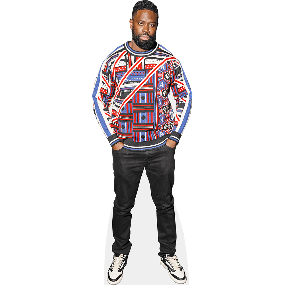 Justin Clarke-Samuel (Jumper) Life Size Cutout. Standee. - Walmart.com