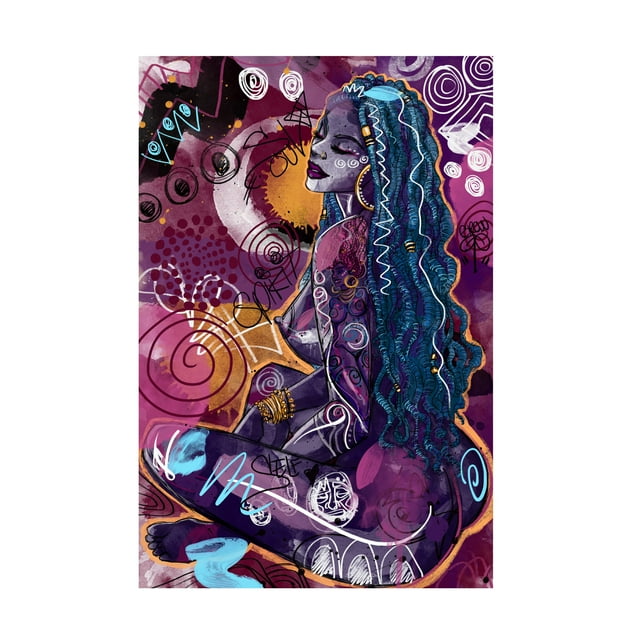 Justin Copeland 'Tahiya' Canvas Art - Walmart.com