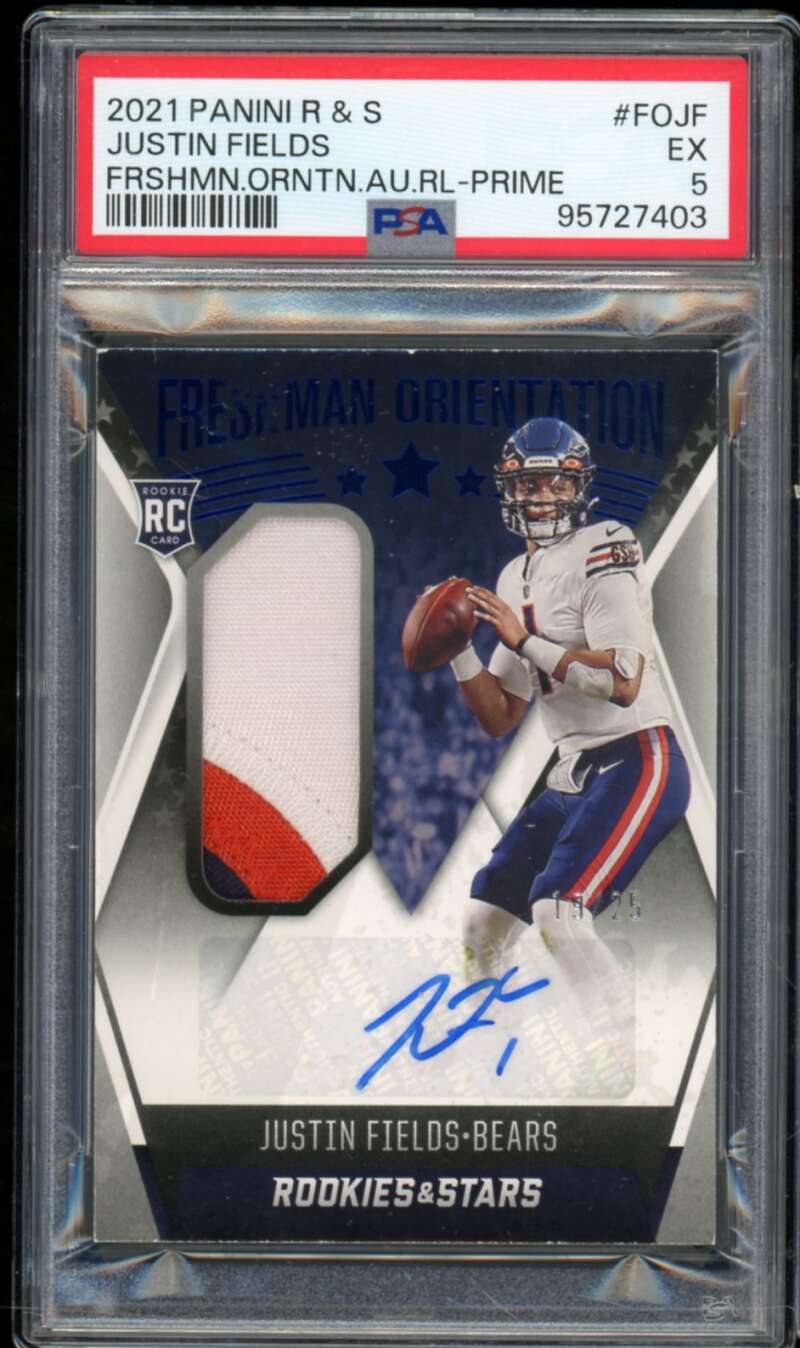 Justin Fields Autograph