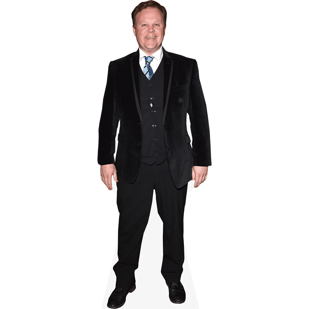 Justin Fletcher (Black Suit) Lifesize Cardboard Cutout Standee ...