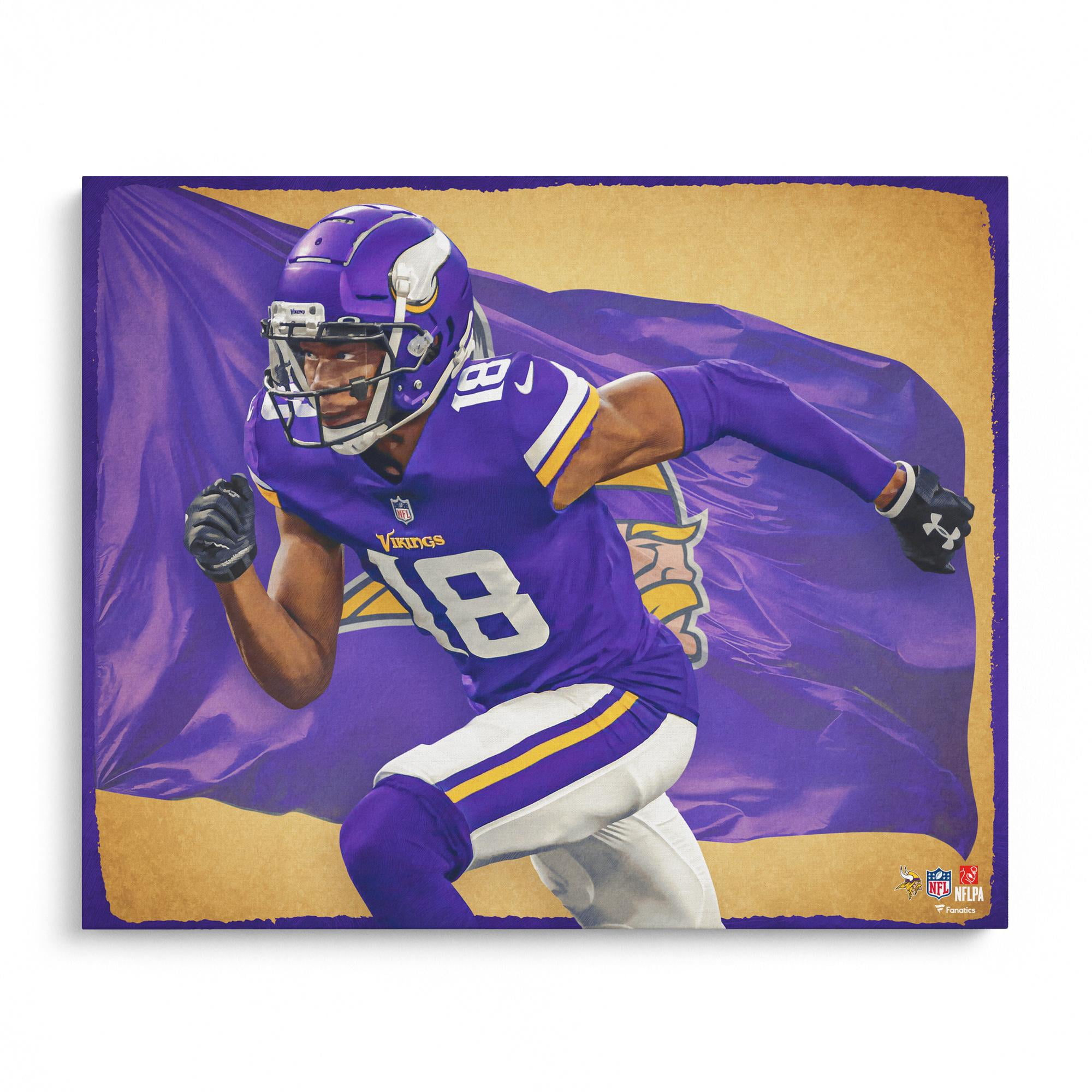 Justin Jefferson Minnesota Vikings Unsigned 16" x 20" Photo Print ...