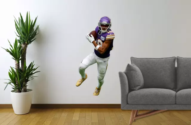 Justin Jefferson Wall Sticker Vinyl Decal Football Decor Reusable Phone ...