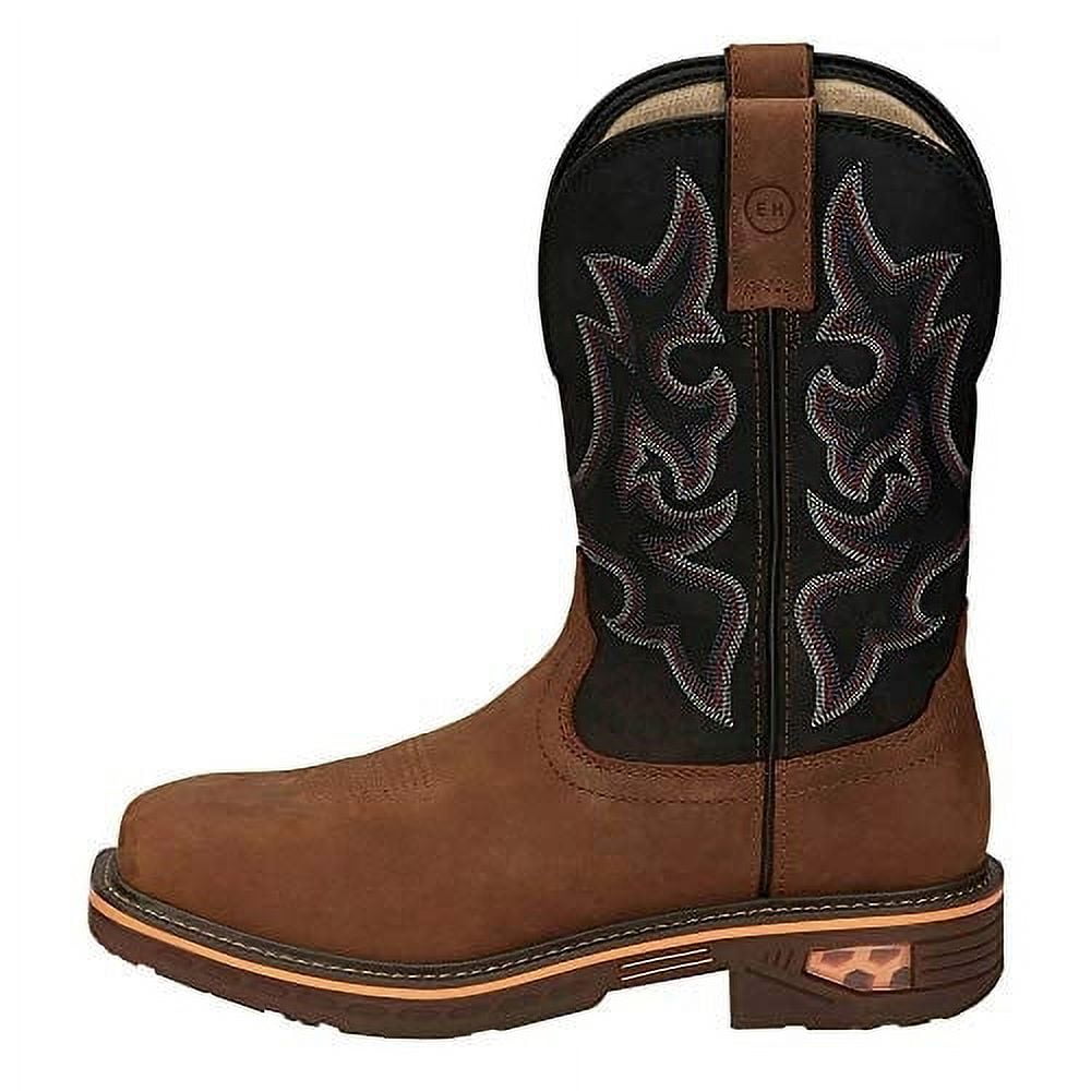 Justin Men's Resistor Western Work Boot Composite Toe - Cr4012 1 RUSTIC ...