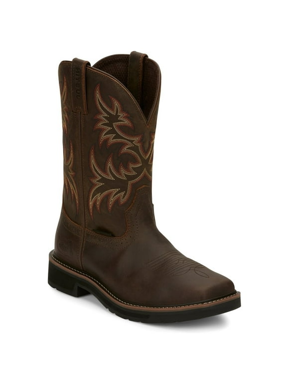 Justin Steel Toe Lace Up Work Boot