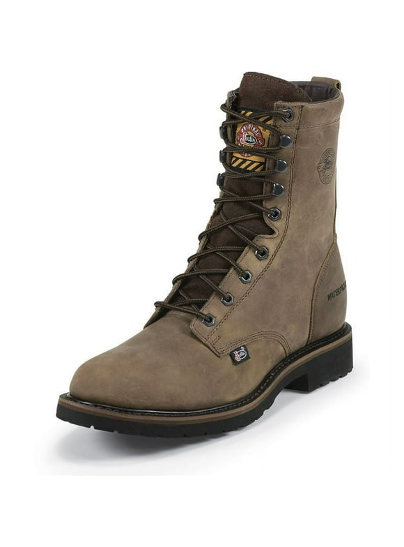 Justin Steel Toe Lace Up Work Boot