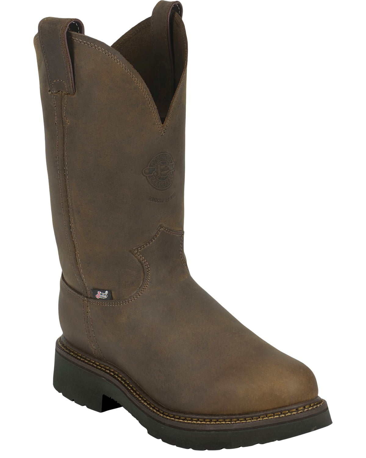 Justin Men's J-Max Balusters Electrical Hazard Pull On Work Boot Steel ...