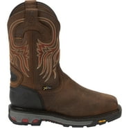Justin Original Work Boots Men's Stampede Steel Toe Square Toe Boot ...