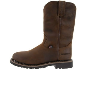 Justin Original Work Boots Men's Stampede Steel Toe Square Toe Work ...