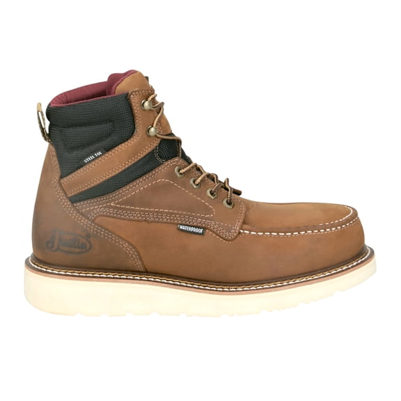 Justin Original Workboots Mens Hardwire 6 Inch Waterproof Soft Toe ...
