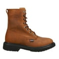 Justin Original Workboots Mens Livestock 8 Inch Electrical Hazard Soft ...