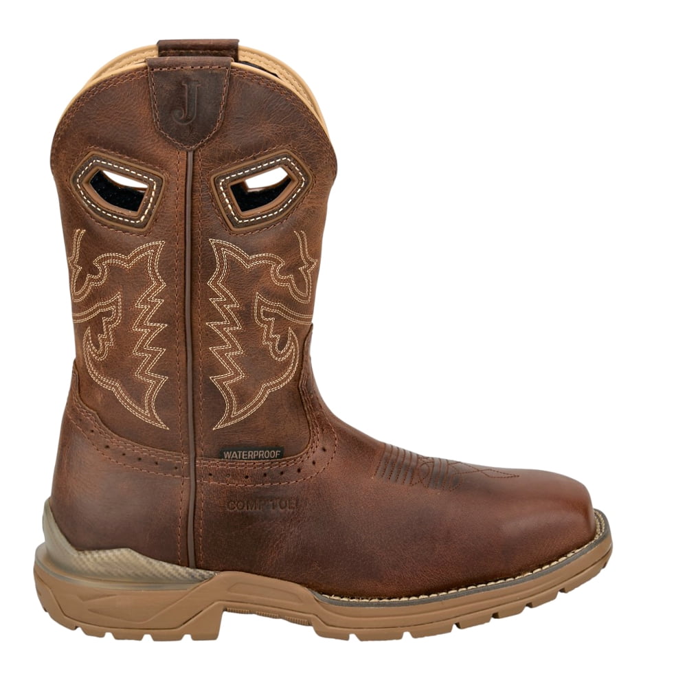 Justin Original Workboots Mens Oilpatch 11 Inch Waterproof Nano ...