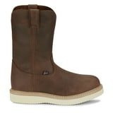 Justin Men's Ram Pull-On Work Boot Soft Toe - OW4710 12 EE US - Walmart.com