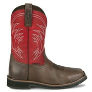 Justin Original Work Boots Men's Stampede Steel Toe Square Toe Work ...