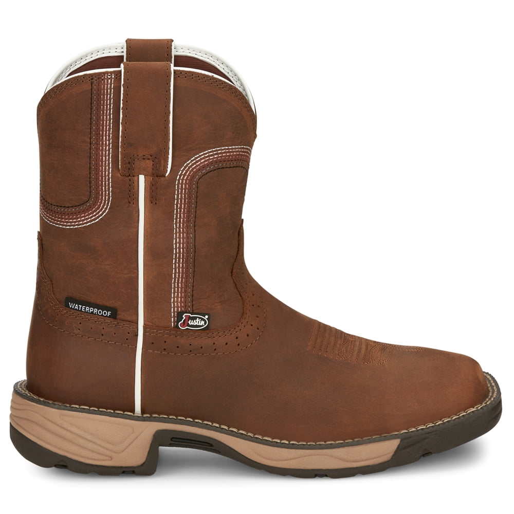 Justin Original Workboots Womens Stampede Rush 8 Inch Waterproof ...