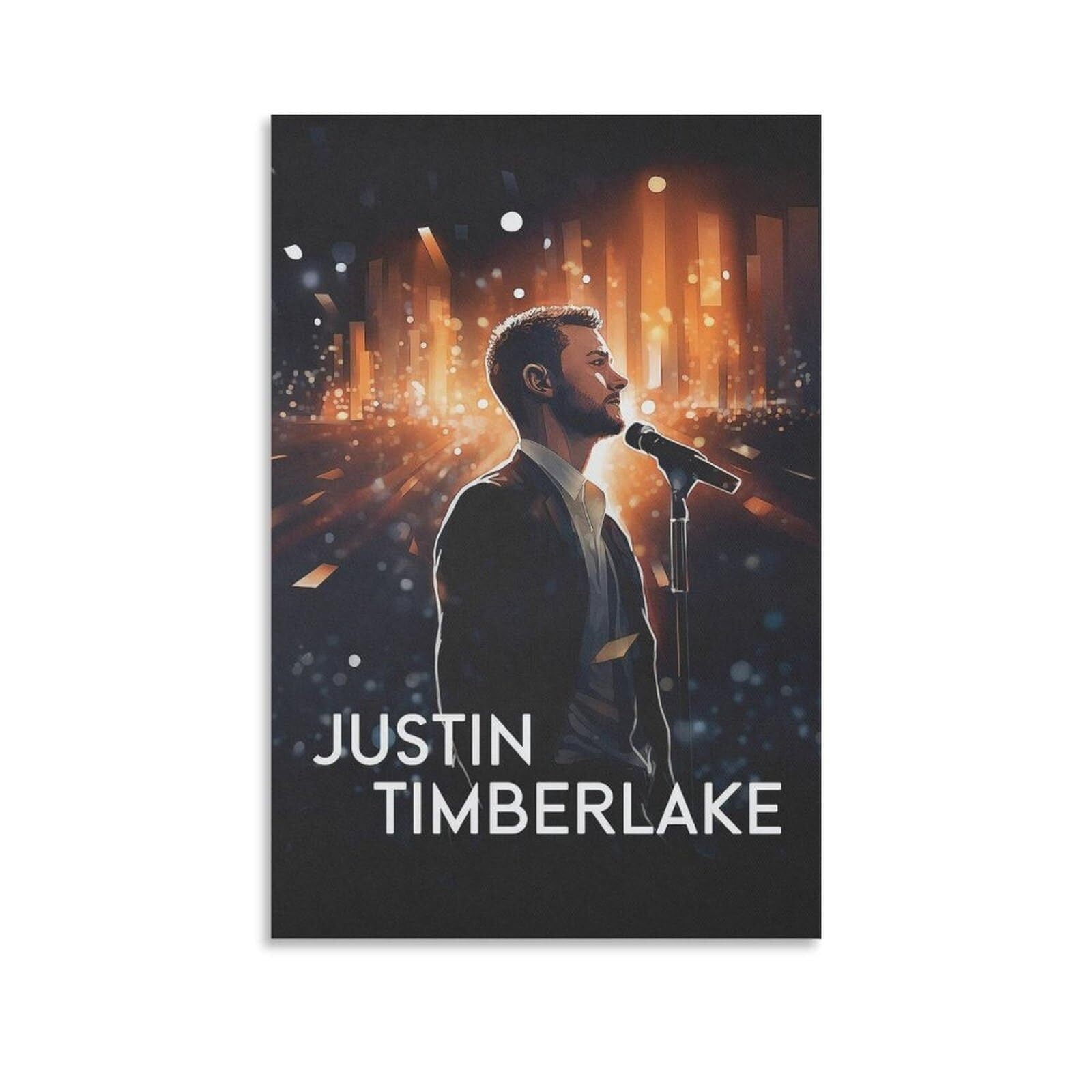 Justin Timberlake 26 Canvas Poster Bedroom Decoration Landscape Office ...