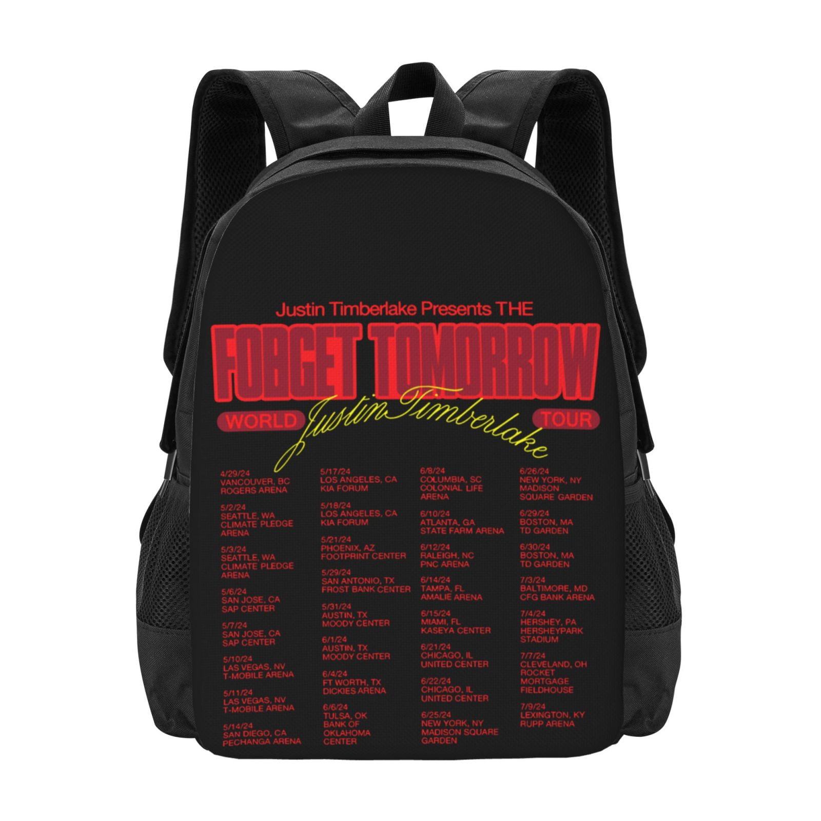 Justin Timberlake Backpack for School Teenage Lightweight School Bags ...