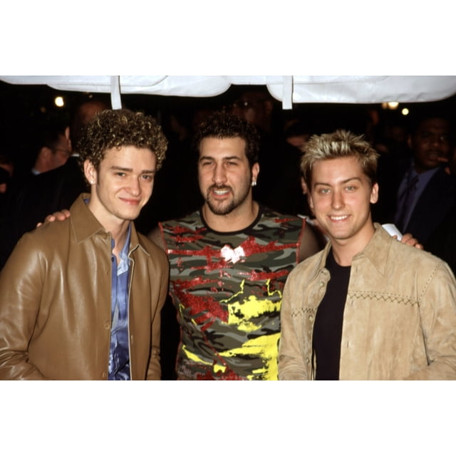 Justin Timberlake, Joey Fatone, Lance Bass (Of Nsync) At Premiere Of ...