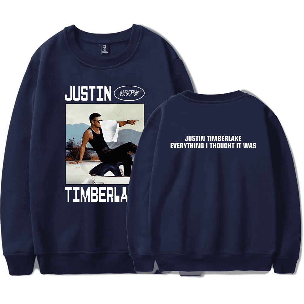 Justin Timberlake Merch Eitiw Crewncek Sweatshirt Merch Casual ...
