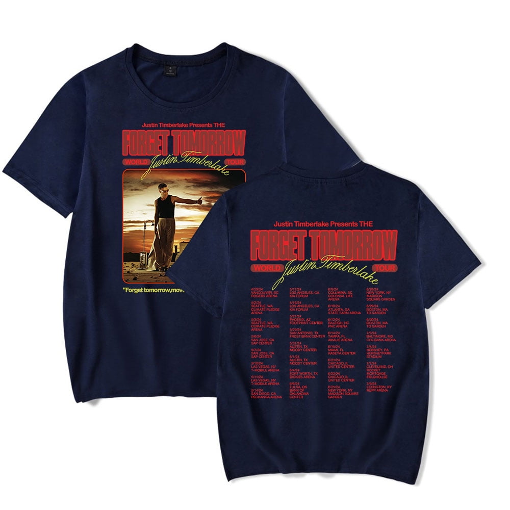 Justin Timberlake Photo Tour Merch T-Shirt Men/Women Streetwear Tshirt ...